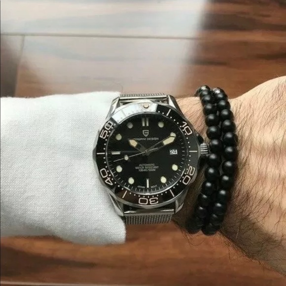 Accessories | Pagani Design Pd1667 Mesh Seamaster Homage 07 Automatic ...